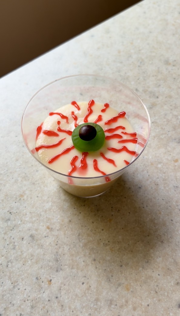 Eye Ball Pudding - Love your eggs